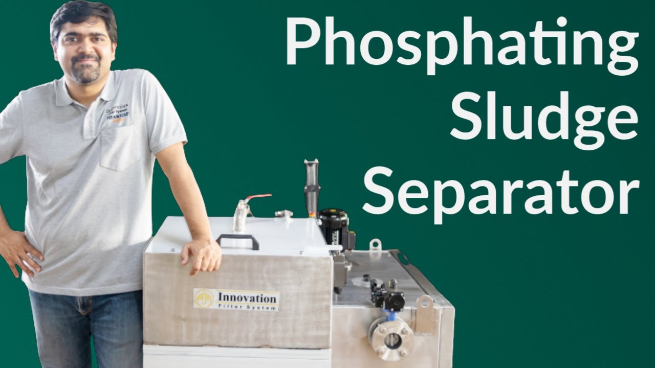 How to remove zinc phosphate sludge?