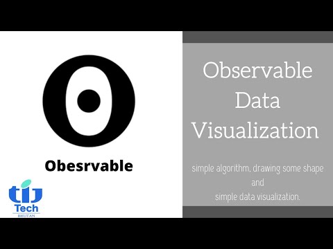 Observable Data Visualization / observable Tutorials
