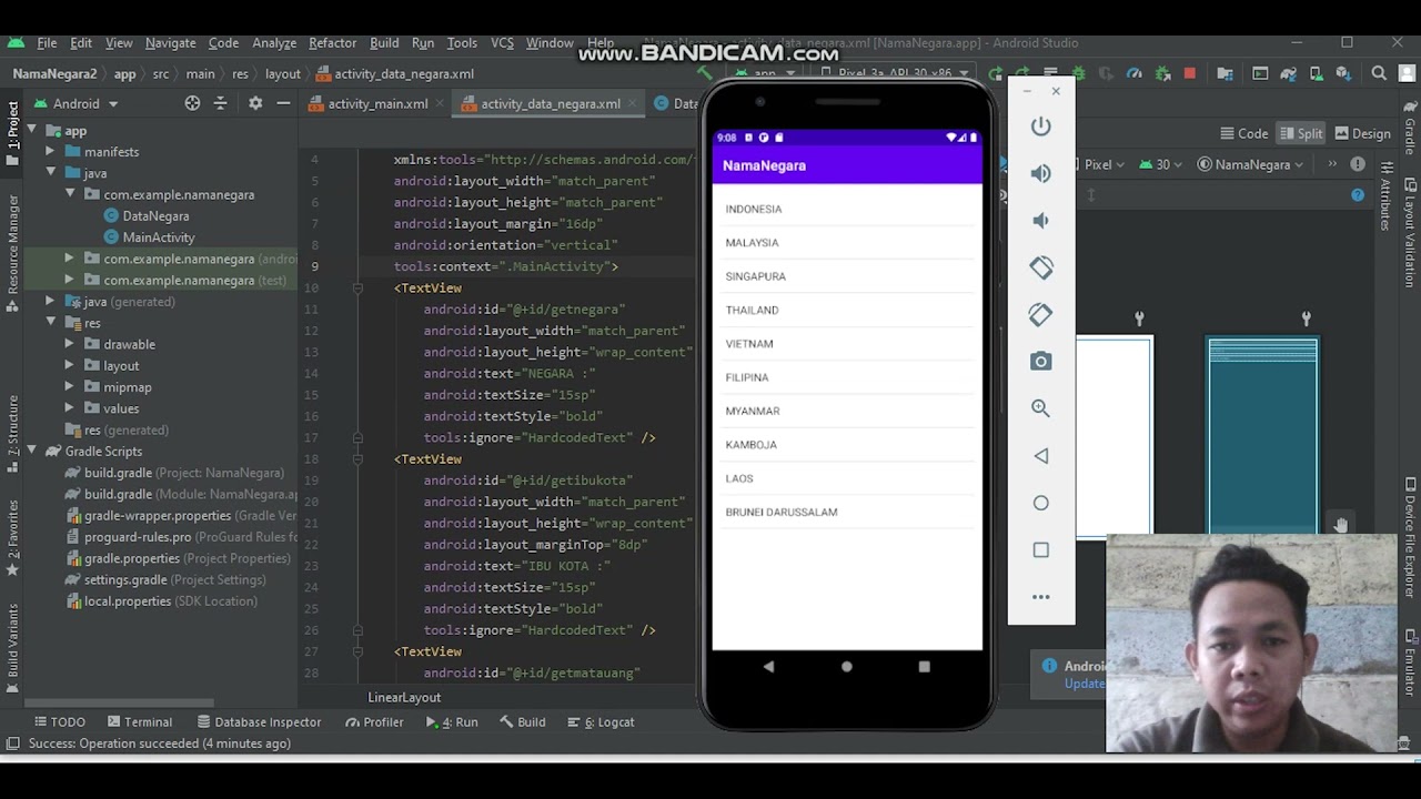 android studio (ArrayList dan ArrayAdapter)