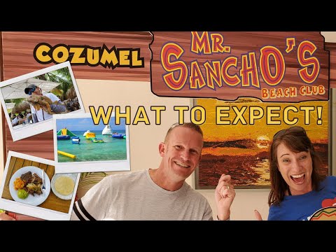 Tour Of Mr. Sanchos All Inclusive Beach Club, Cozumel Mexico