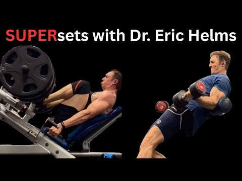 Drop sets Rest Pause Superset Agonist Antagonist Pairs Tri Giant sets & more with Dr Helms & Kassem