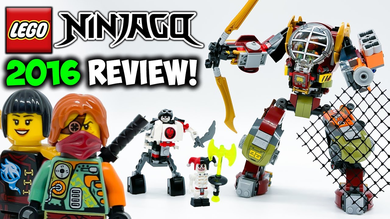2016 Ronin's Salvage Mech Review! LEGO Ninjago Day of the Departed Set 70592