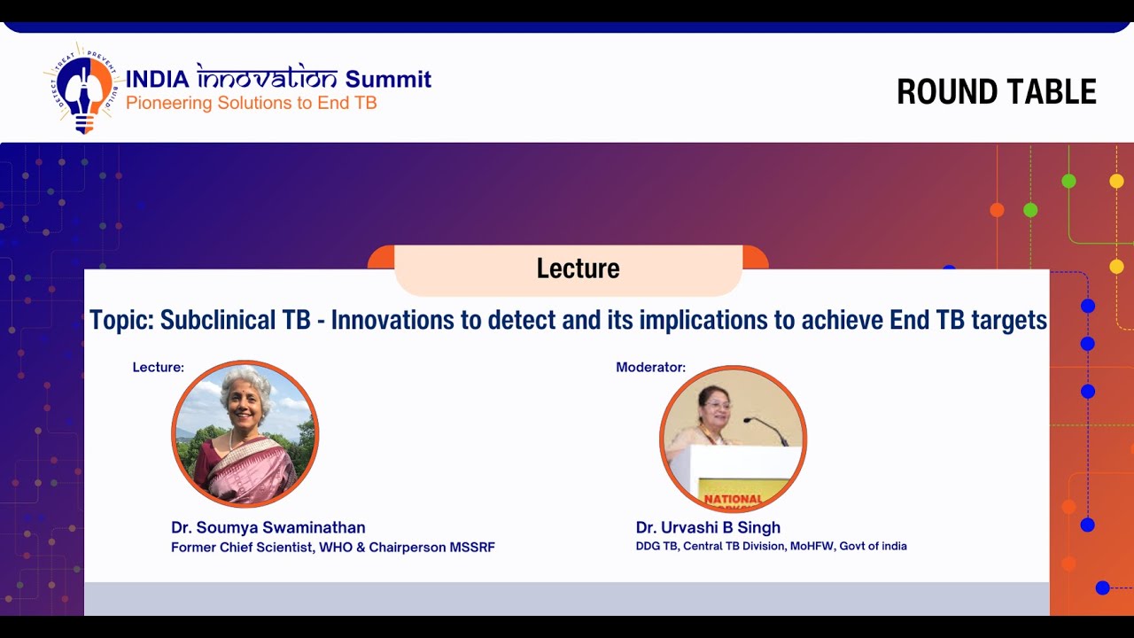 Day 1 | Audi 2 | Lecture | The Subclinical TB Innovations to Detect & its Implications to End TB