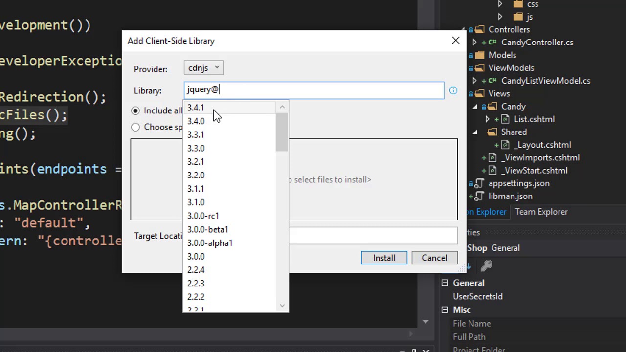 Creating ASP.Net Core 3.0 e-Shop: Adding Bootstrap 18/39