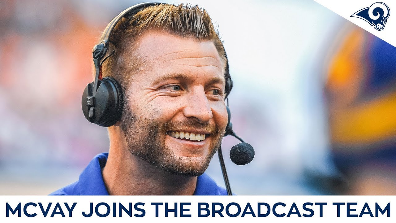 Coach Sean McVay Commentates the Game from the Sidelines | Rams vs Cowboys Preseason Week 2