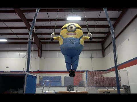 Minion Does Gymnastics – Gymnastics Coaching.com