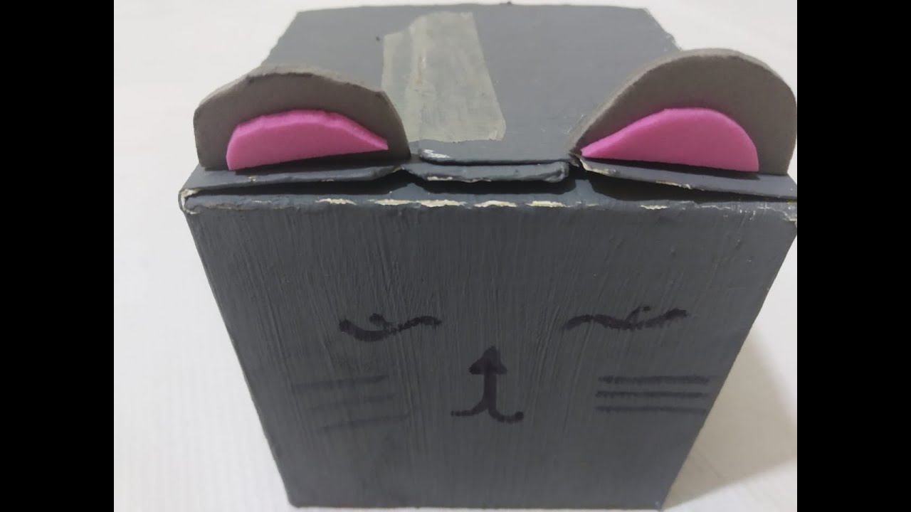 Caja de Regalo en forma de ratón