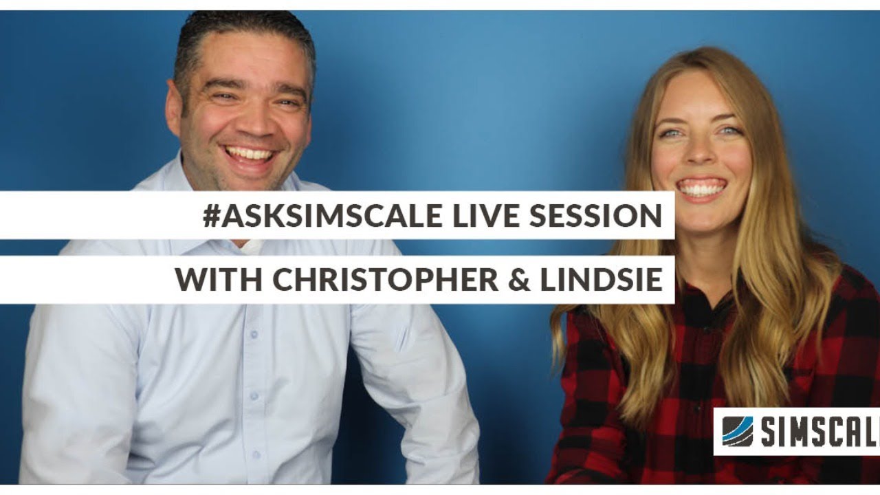 #AskSimScale Session 6 with Christopher & Lindsie