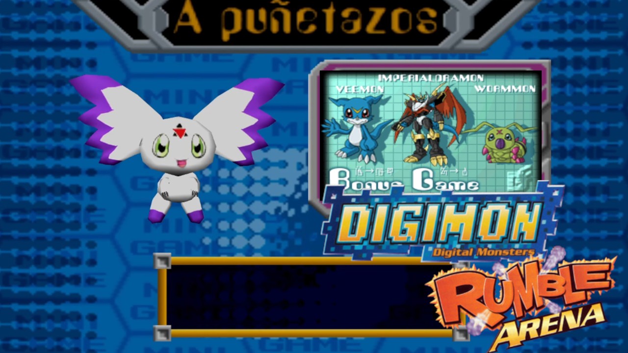 TUTTI I MINIGIOCHI di Digimon Rumble Arena | 4K