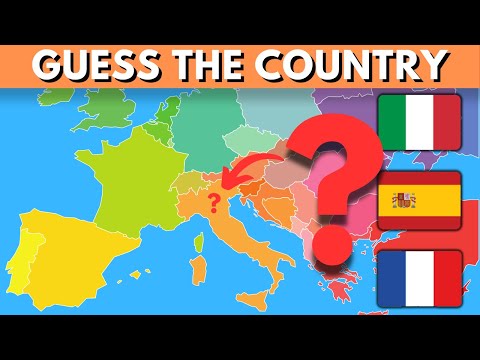 Guess the European Country on the map πͺπΊπ | Test Your Knowledge Quiz