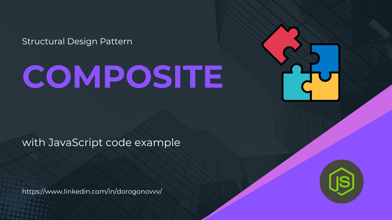 [Structural 3] Composite design pattern with Typescript (Javascript)