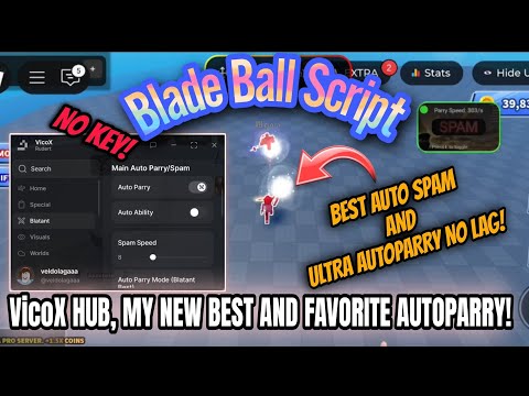 Blade Ball script BEST AUTOPARRY & SPAM GOD | Best Blade Ball Script | Roblox Executor Mobile & PC