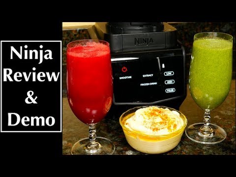 Ninja Smart Screen Blender Duo with Freshvac Technology Review and Demo