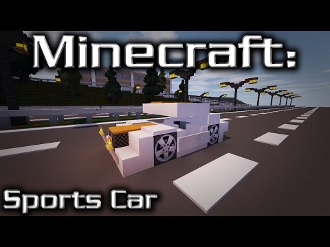Vehicle - Sports Car Minecraft Map