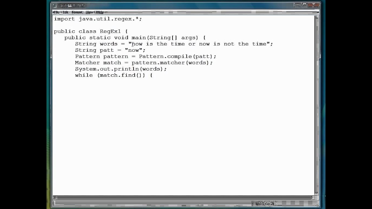 Advanced Java Programming Tutorial | Simple RegEx