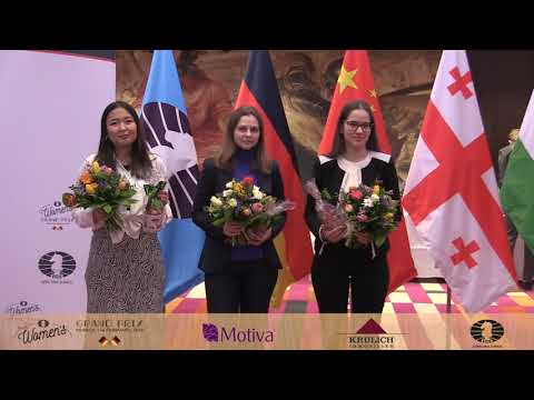 Closing Ceremony of the 2023 FIDE Women's Grand Prix in Munich