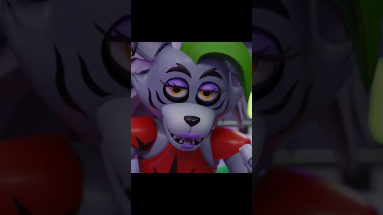 Roxanne Wolf Hakari Dance (Lonely Lonely)  #fnaf #blender  #securitybreach #roxy #shorts #hakari