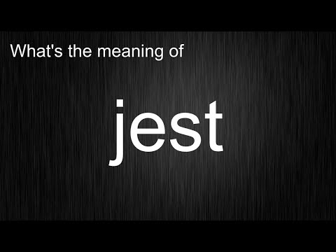 jest? Learn How to Use This English Word Correctly!