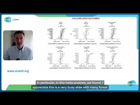 Evidence on the non-pharmacological treatment of ADHD - Prof Samuele Cortese - clip 3