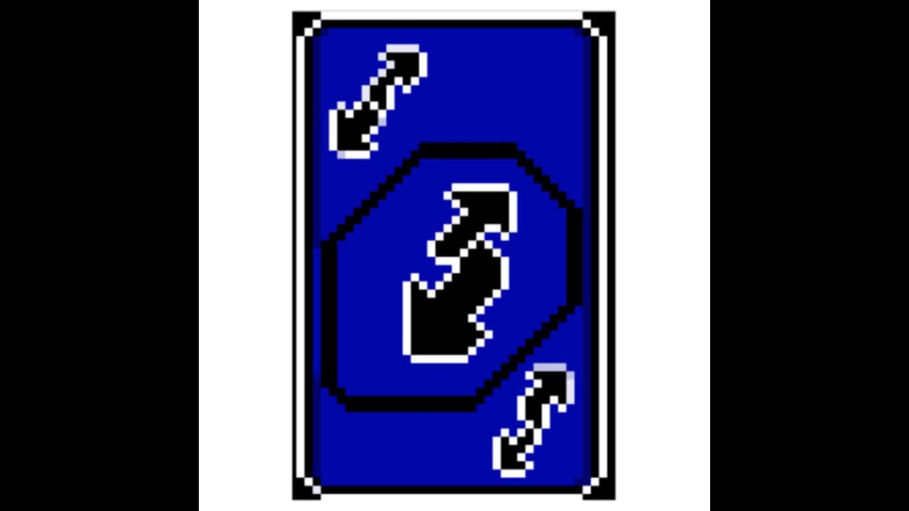 Uno Reverse Card #speeddrawing #uno #pixelart