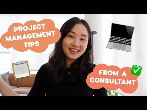 Project Management Tips from a Consultant 👩🏻‍💻✔️