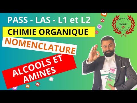NOMENCLATURE EN CHIMIE ORGANIQUE | 3/7 : ALCOOLS ET AMINES