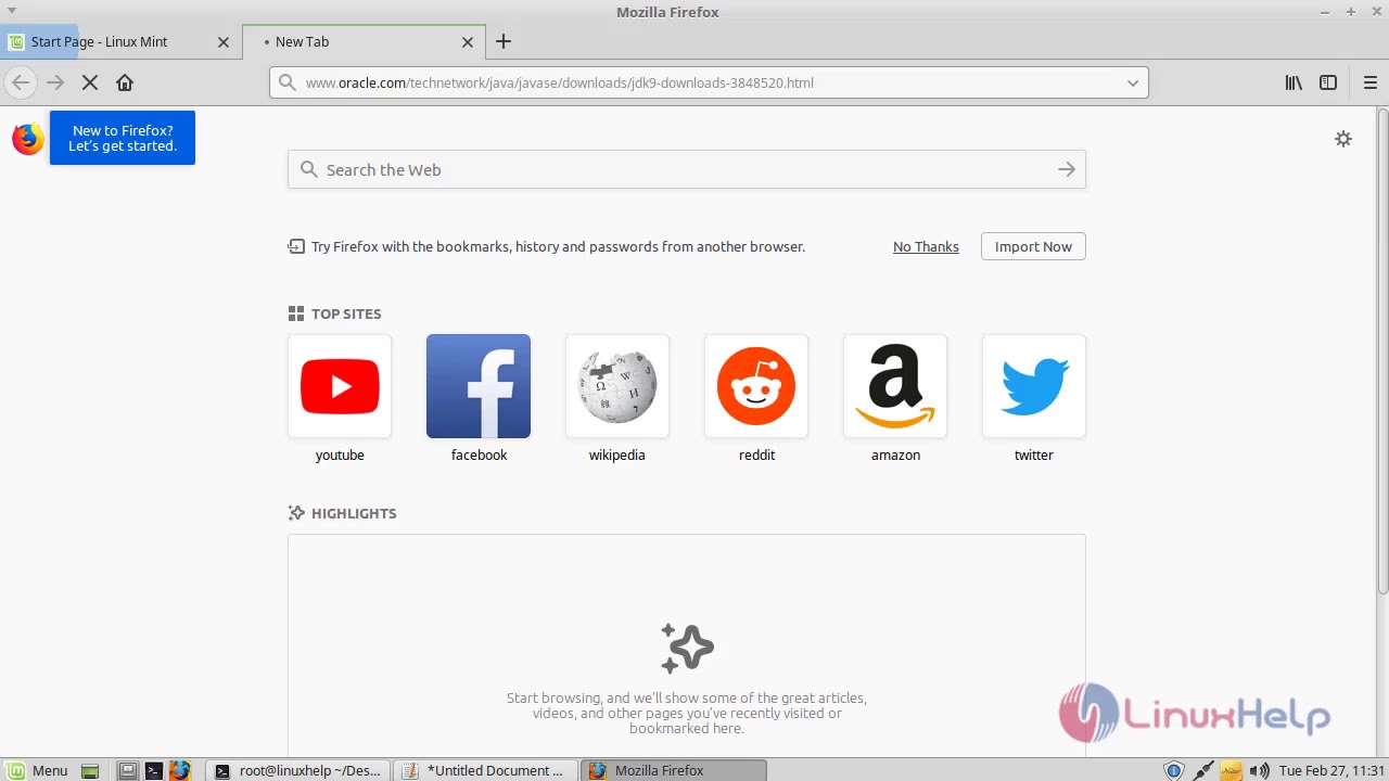 How to Install Java 9 in Linux Mint 18.3 Using PPA and Source