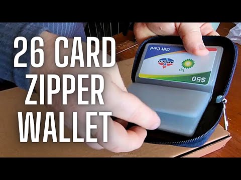 Easyoulife Genuine Leather Credit Card Holder