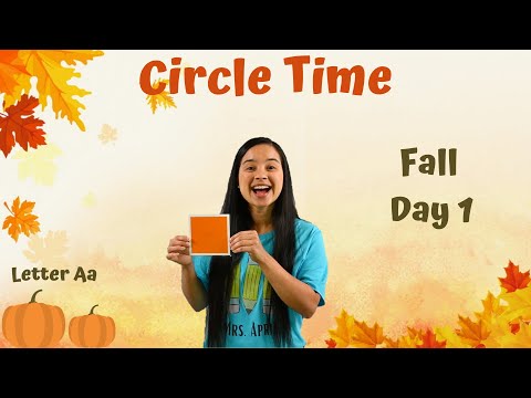 Circle Time - Fall Day 1 (The four seasons are fall, winter, spring, and summer.)