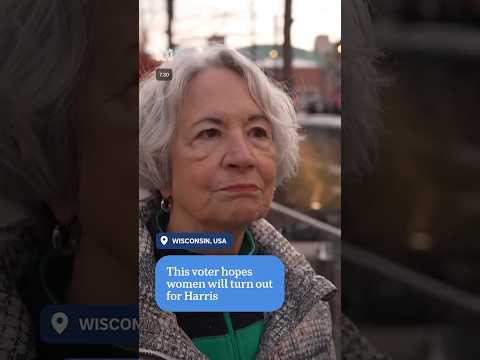 This Democrat voter hopes women will turn out for Kamala Harris | 7.30