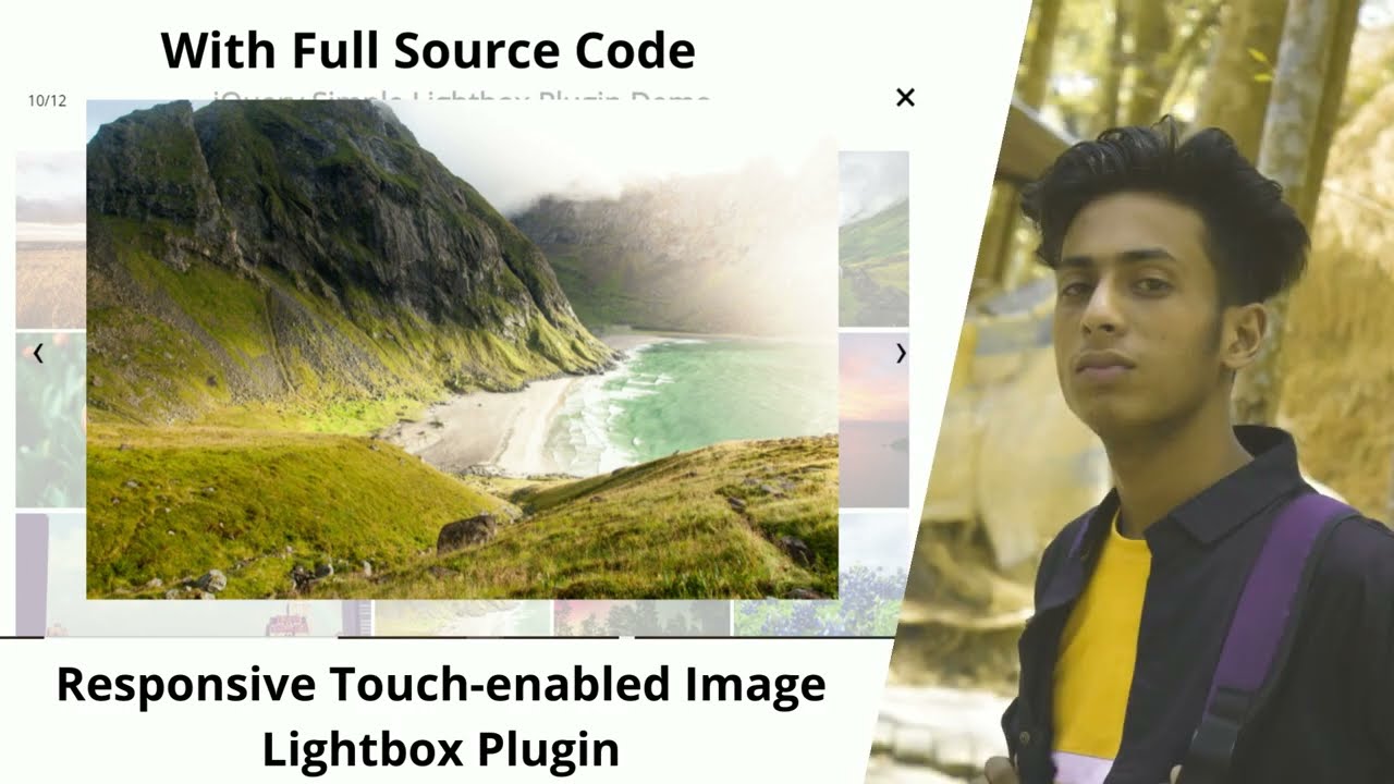 Responsive Touch-enabled Image Lightbox Plugin by jishaansinghal in 2022
