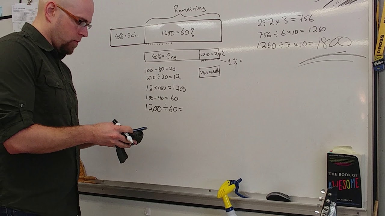 Problem solving - skill set 7 - working backwards
