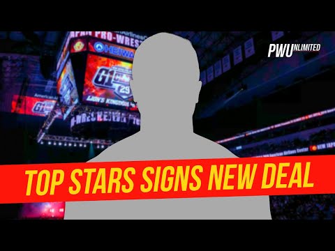 Top New Japan Star Re-Signs With The Company