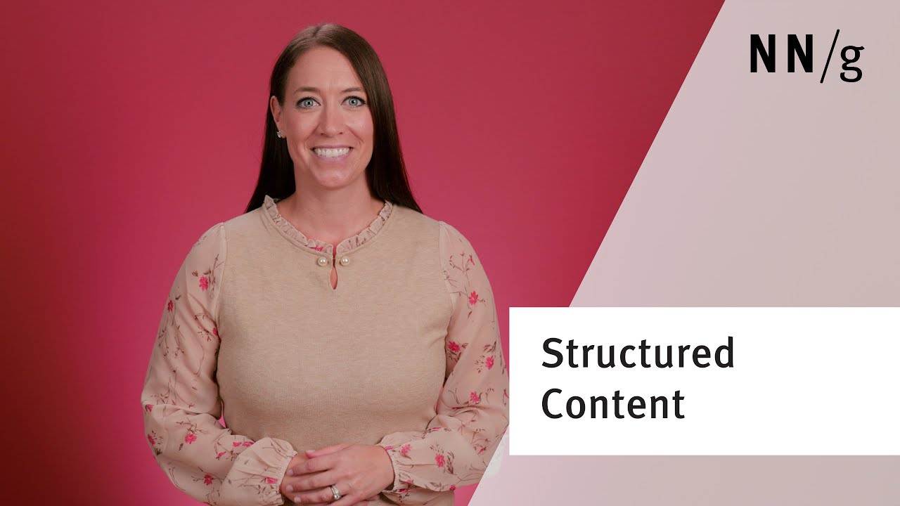 Structured Content: Benefits and Tips
