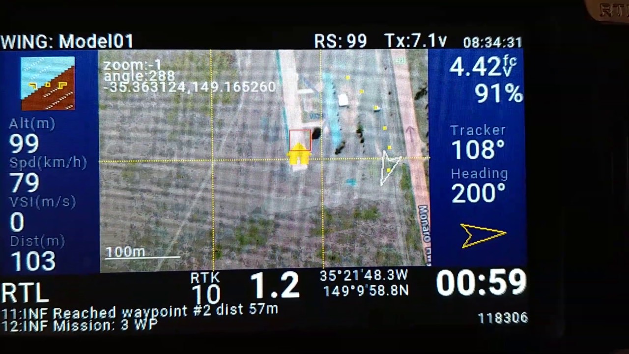 Yaapu Telemetry Widget 1.8-dev GPS MAP - part 2