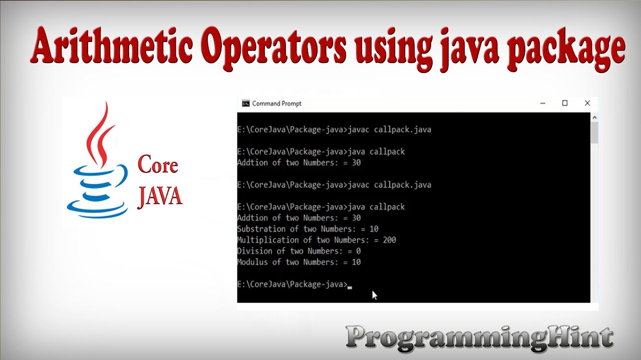 How to make simple calculator in core java using  operators,package and function?