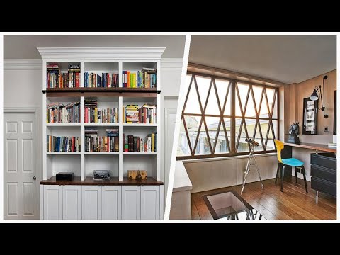 75 Orange Floor And Yellow Floor Home Office Design Ideas You'll Love ☆