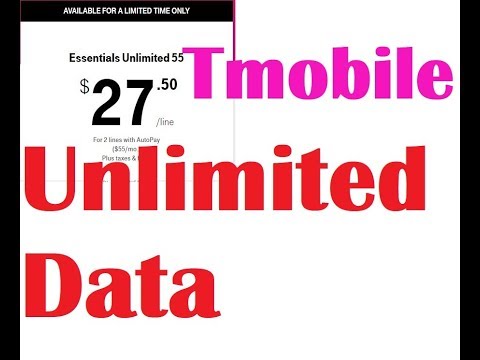 $27.50 for Senior (55 and up) plan unlimited data, talk, text TMobile