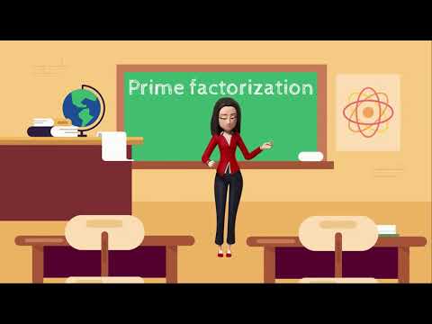 prime factorization (grade 6) (math class)