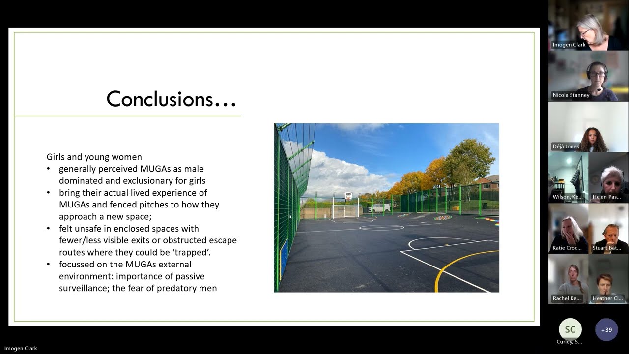 Creating safe spaces for girls to be active- Talking Space