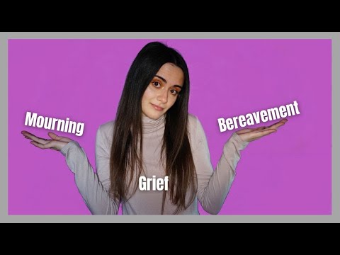 Grief, Mourning and Bereavement: Definitions