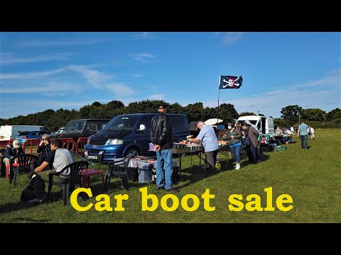 What is a car boot sale?