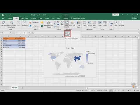 20 | Map Chart | Advanced Excel Course | Sample Video | Digital Guru Computer Training Institute