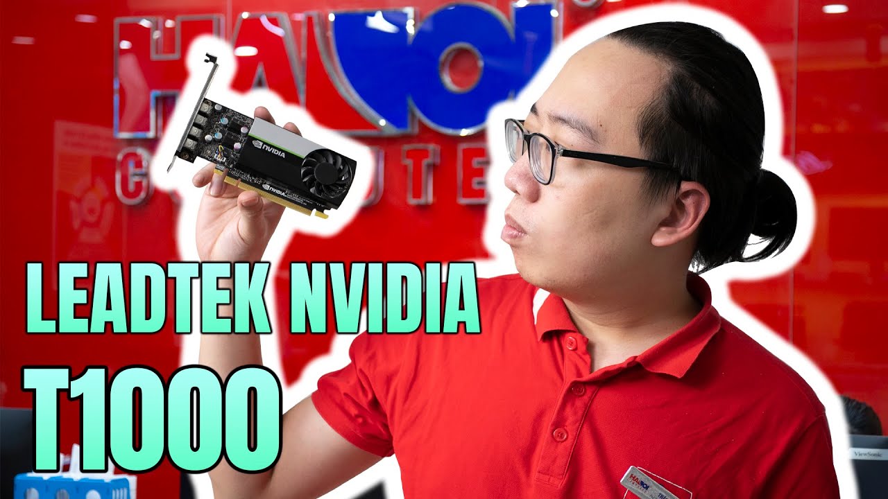 Card màn hình NVIDIA T1000 (4GB GDDR6, 128-bit, 4x mini DisplayPort)