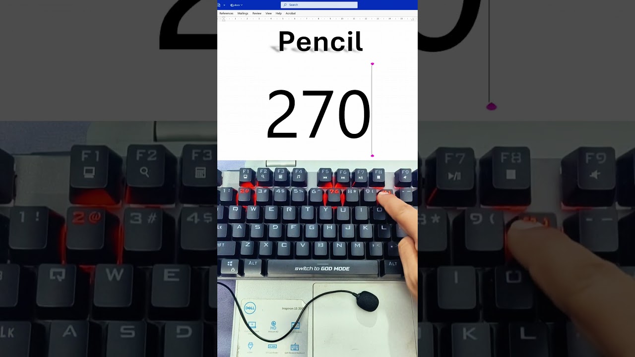 Draw Pencil Symbols in MS Word Using Just a Keyboard Shortcut – So Simple You’ll Use It Every Day!
