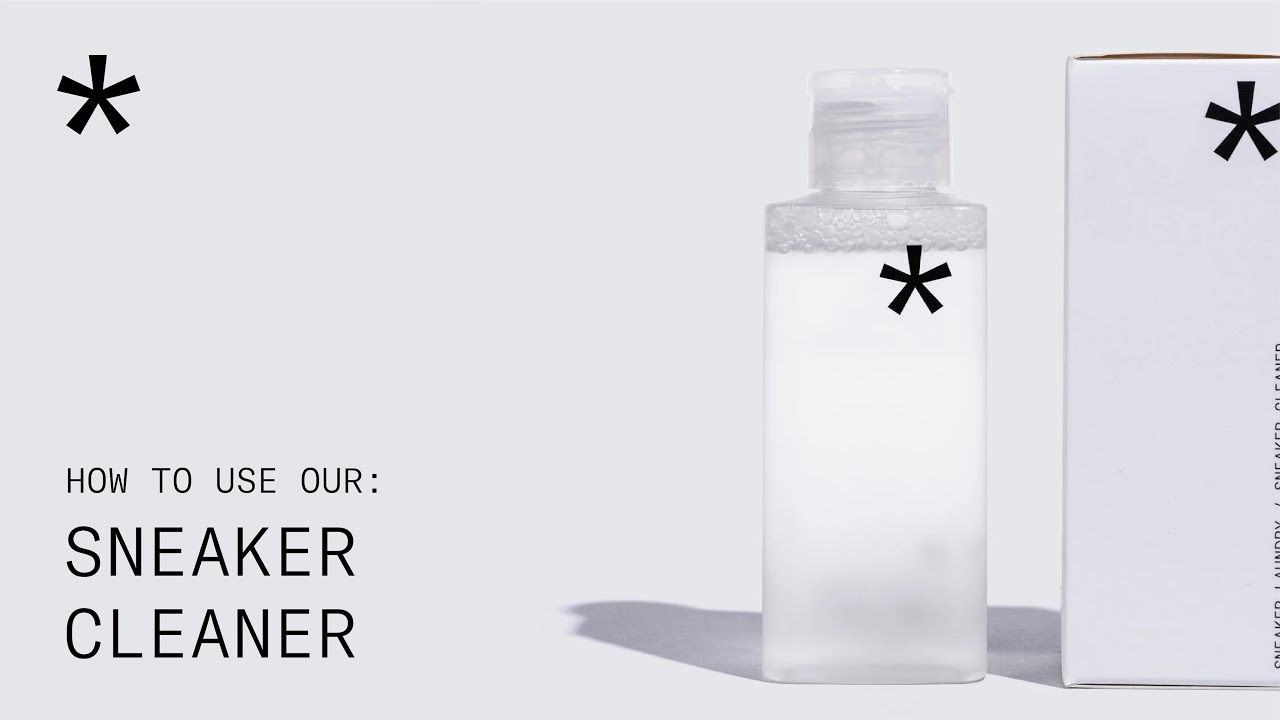 How To Use Our Sneaker Cleaner | Sneaker Laundry
