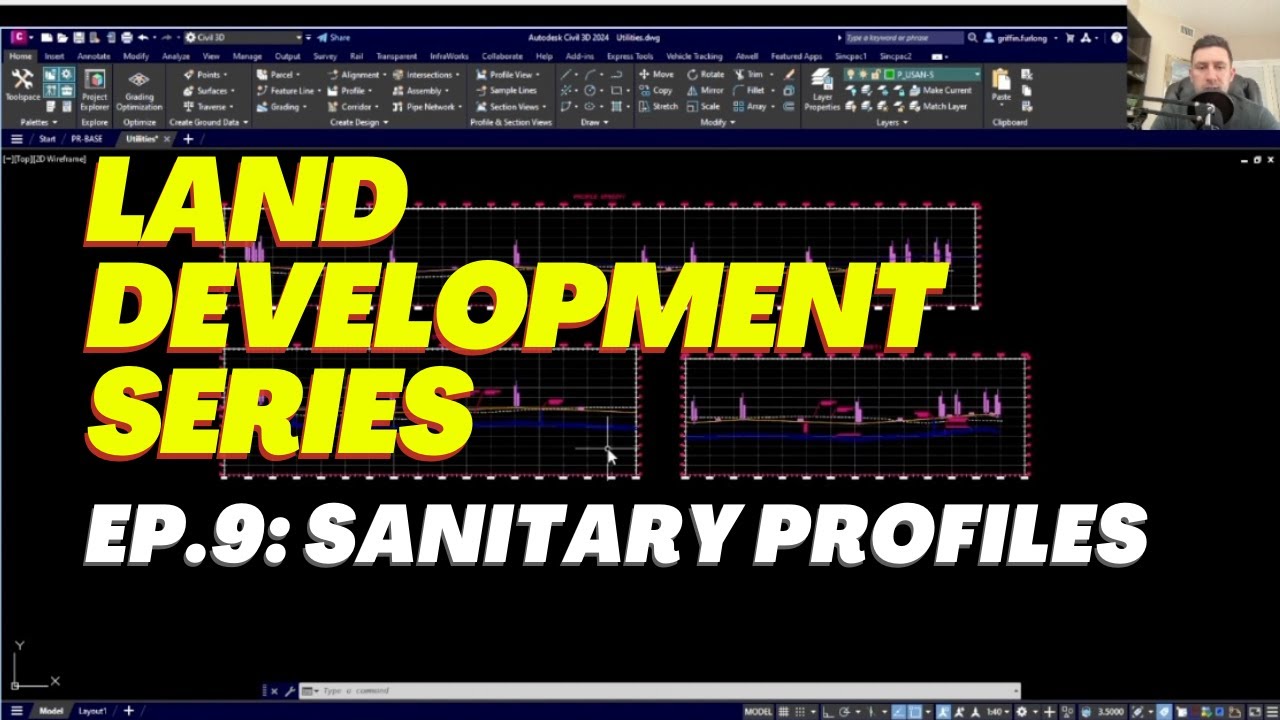 How I Lay Out Sanitary Pipes in Civil 3D (with Storm Crossings)