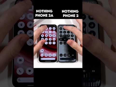Nothing Phone 2a vs Nothing Phone 2 Speed Test #shorts