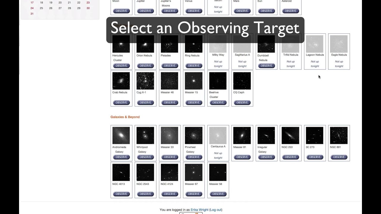 YouthAstroNet Tutorials | How to Request an Image