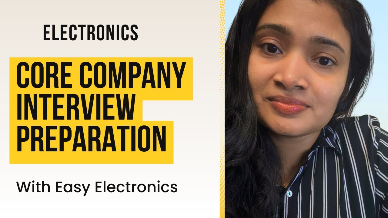 Core Company Interview Preparation| Digital Electronics Interview Questions